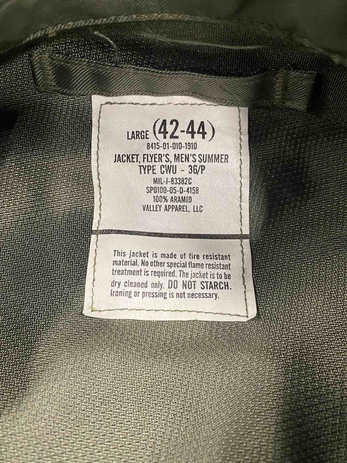 U.S. Air Force CWU-36/P Flyer´s Jacket - outdoors.ee