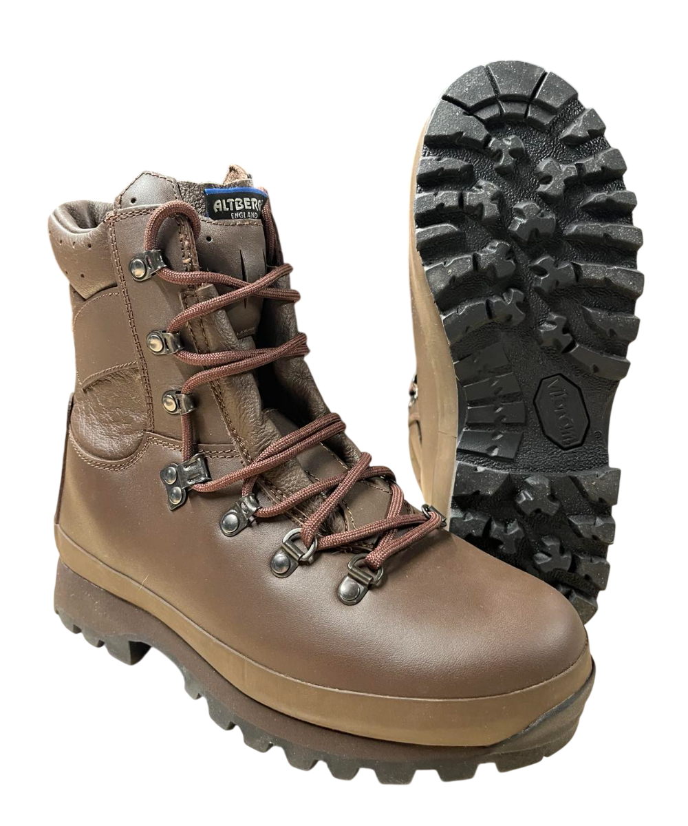 ALT-BERG Defender High Liability Male Combat Boots Brown - outdoors.ee