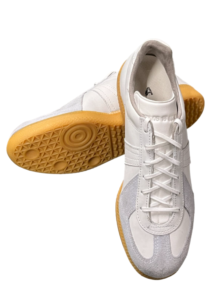 German Army Leather Trainers White - outdoors.ee