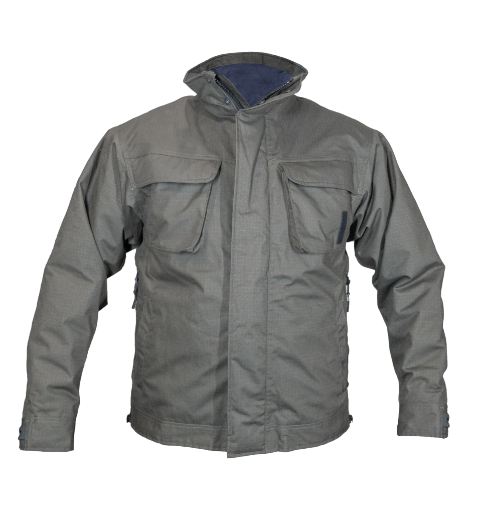 Dutch Law Enforcement Officer Cold Weather Jacket - Outdoors