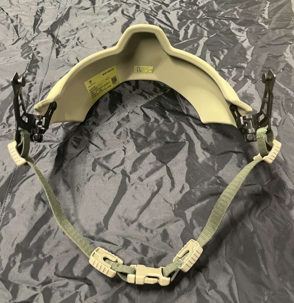British Army VIRTUS Mandible Guard - Outdoors