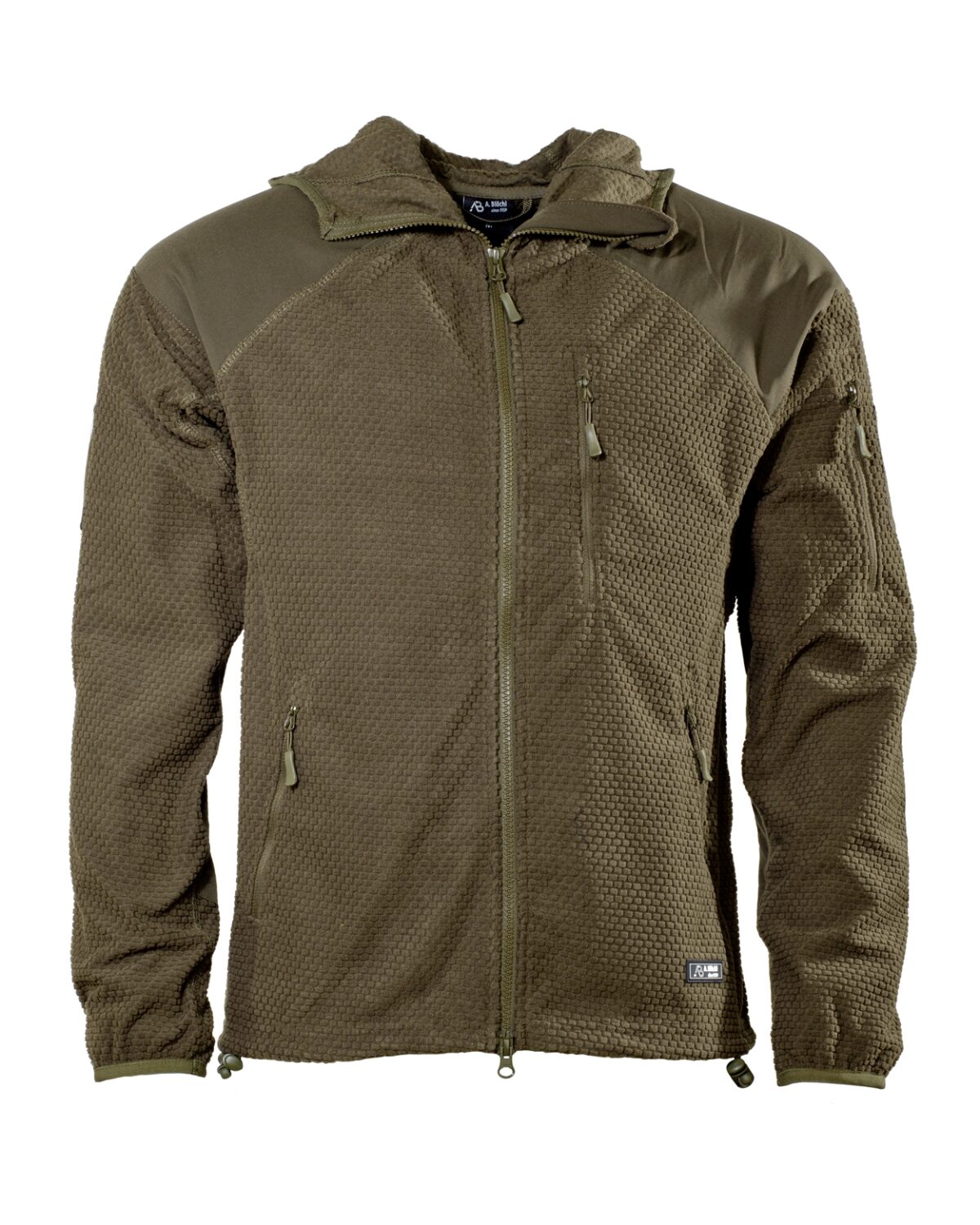 A.Blöchl® DELTA Grid Fleece Hoodie - Outdoors